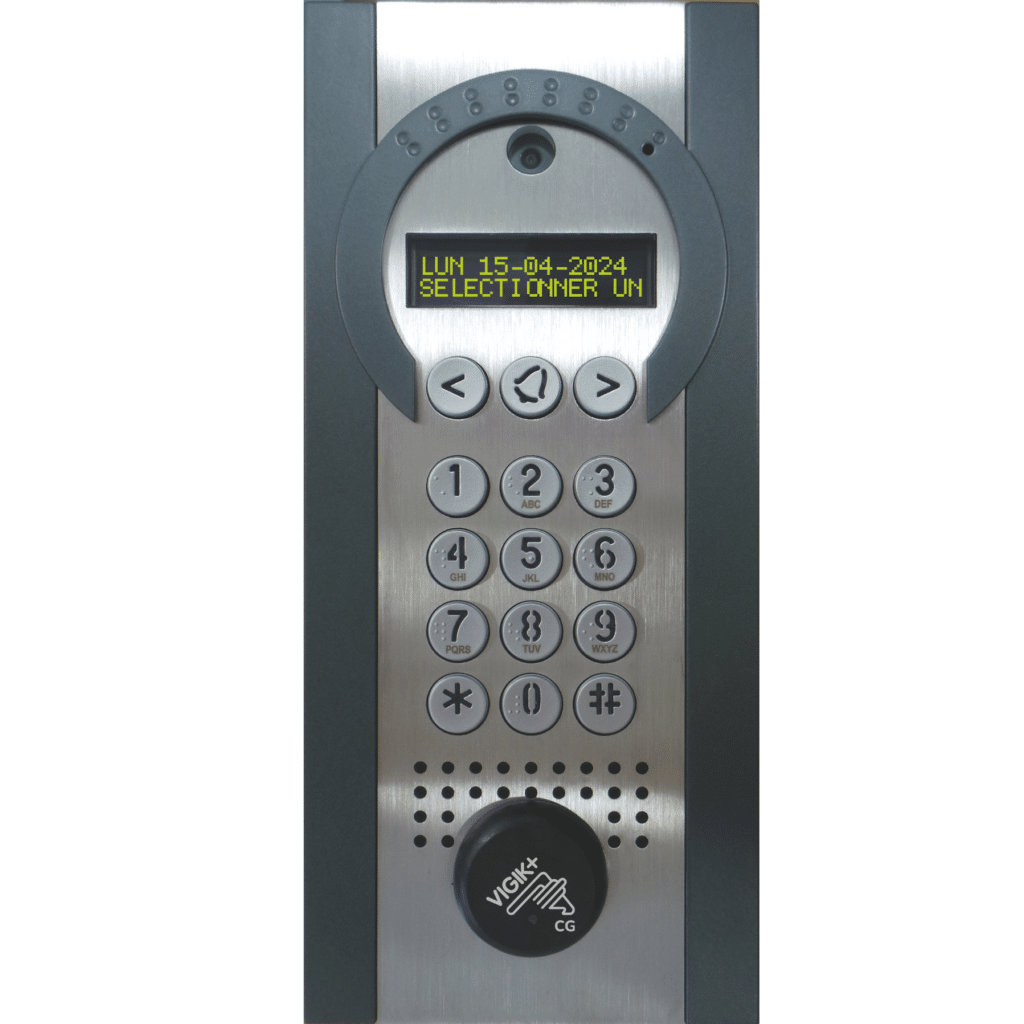 Interphone vidéo spécial rénovation - Intratone