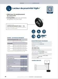 04-0104-PLUS - Lecteur de proximité Vigik®+ - Intratone