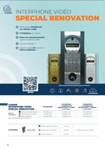 Interphone vidéo spécial rénovation - Intratone